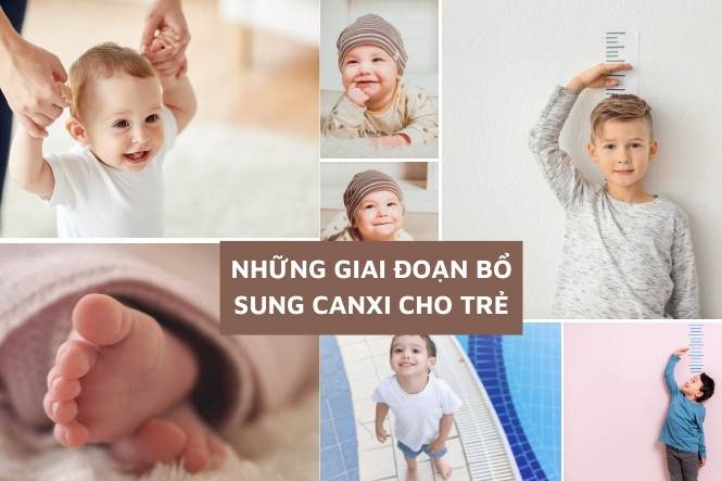 1 năm bổ sung canxi cho bé MẤY LẦN và bổ sung bao lâu thì NGƯNG